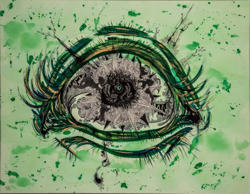 Miwa Komatsu, Art in a State of Meditation / Pen ペン